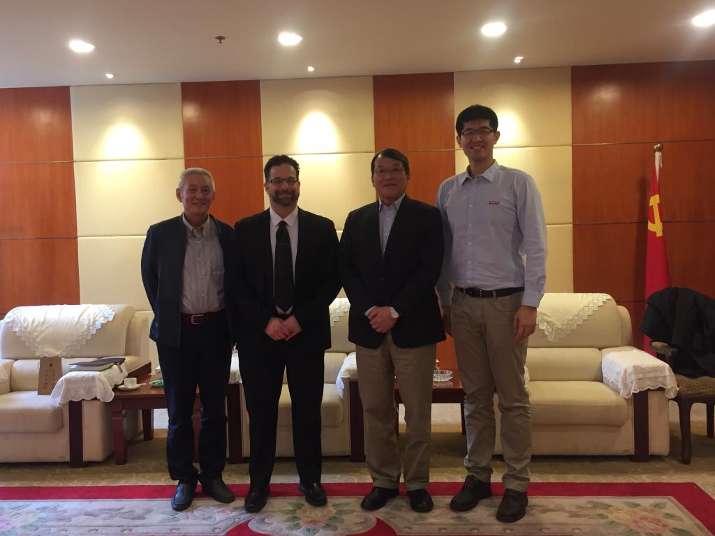 美国体能协会主席来校访问-竞技运动学院